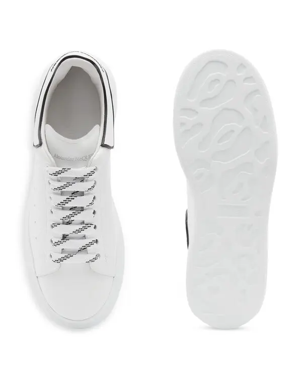 Alexander McQueen Lace Up Sneakers - White/black