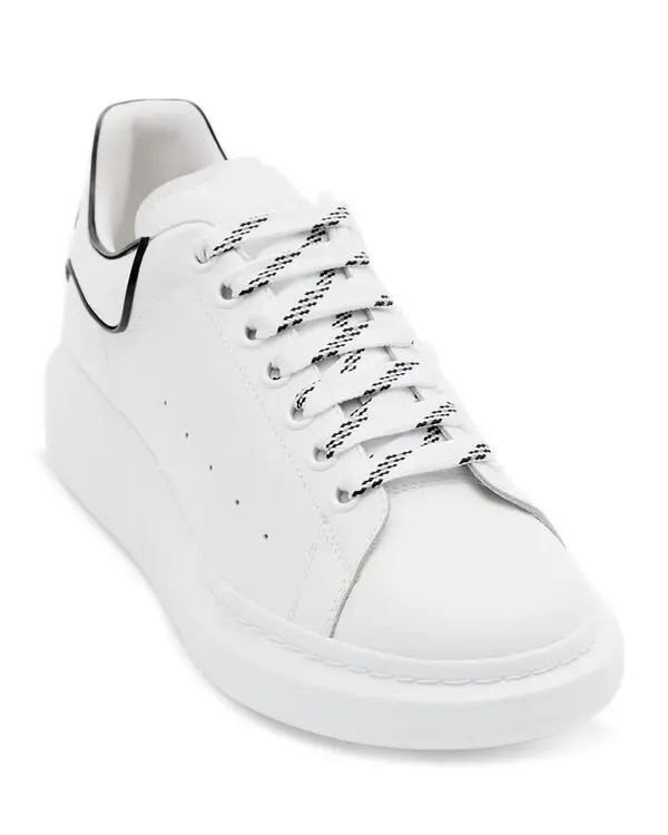 Alexander McQueen Lace Up Sneakers - White/black
