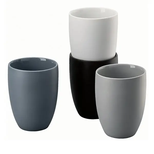 ROSENTHAL Double Wall 4 Piece Mug Set - Asst