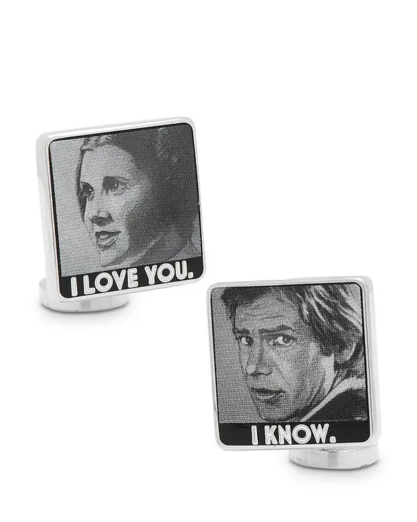 CUFFLINKS, INC. Star Wars I Love You I Know - Gray