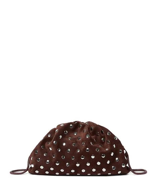 LOEFFLER RANDALL Bailey Leather Clutch - Brown