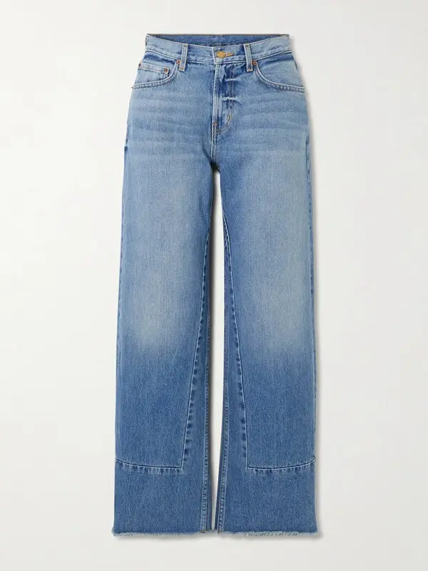 B Sides Marcel Mid-rise Straight-leg Jeans