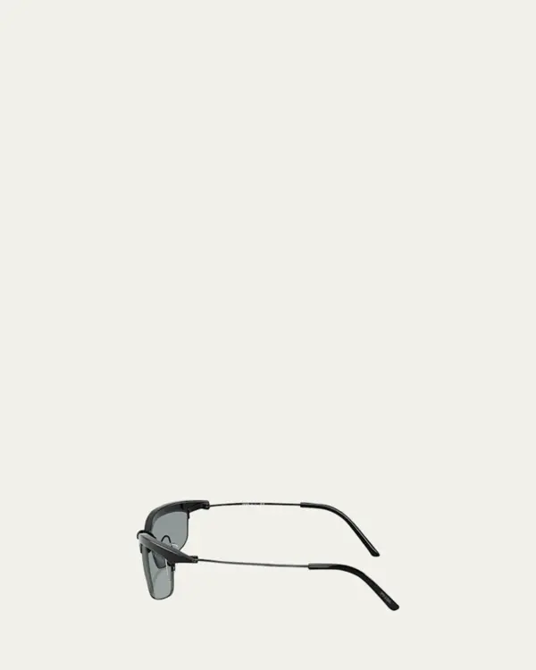 Prada B50s Rectangle Sunglasses - Black
