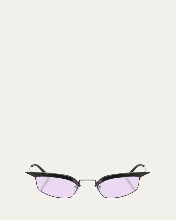 Prada B50s Rectangle Sunglasses - Violet