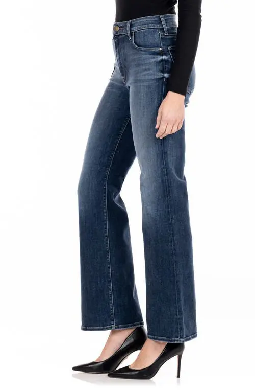 Fidelity Denim Katie High-rise Flare Jeans - St. Tropez