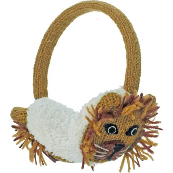 NIRVANNA DESIGNS Lion Earmuffs - Honey