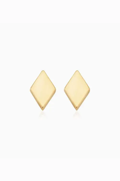 ORADINA 14k Gold Diamond Stud Earrings
