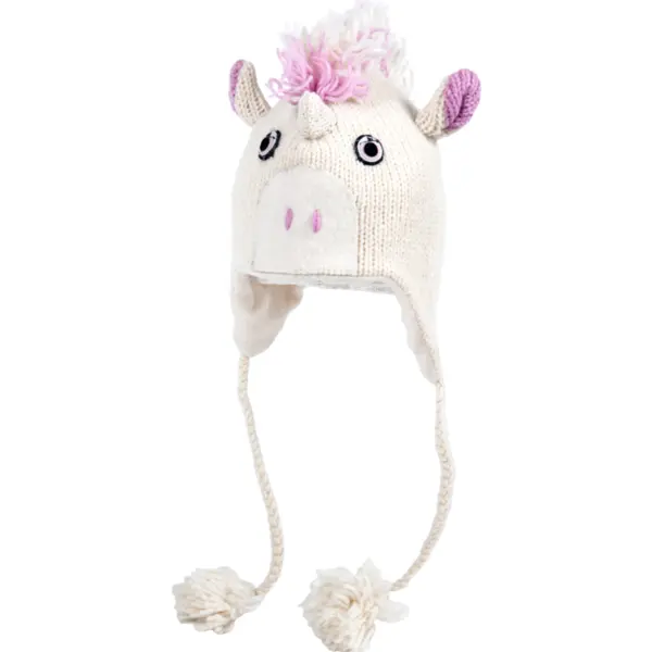 NIRVANNA DESIGNS Unicorn Beanie - White