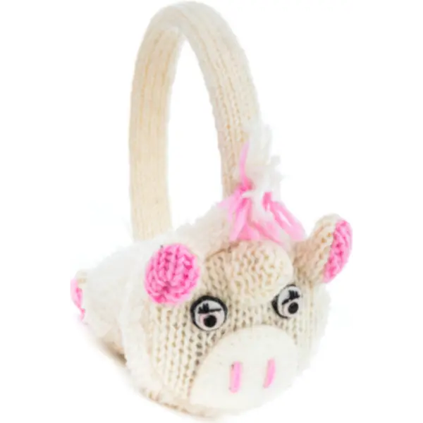 NIRVANNA DESIGNS Unicorn Earmuffs - White