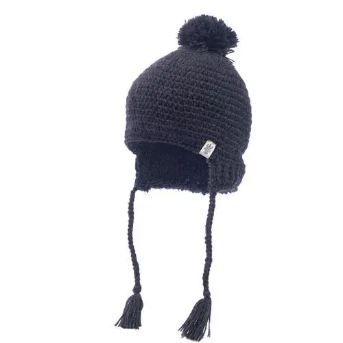 NIRVANNA DESIGNS Verona Earflap Hat - Charcoal