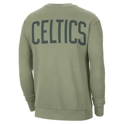 JORDAN BRAND Boston Celtics Courtside Statement Edition Heavyweight Pullover Sweatshirt