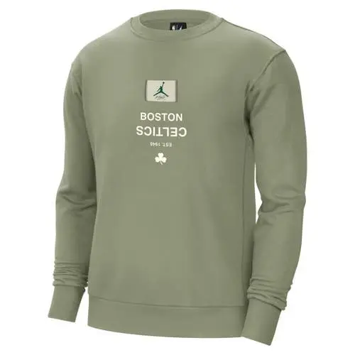 JORDAN BRAND Boston Celtics Courtside Statement Edition Heavyweight Pullover Sweatshirt