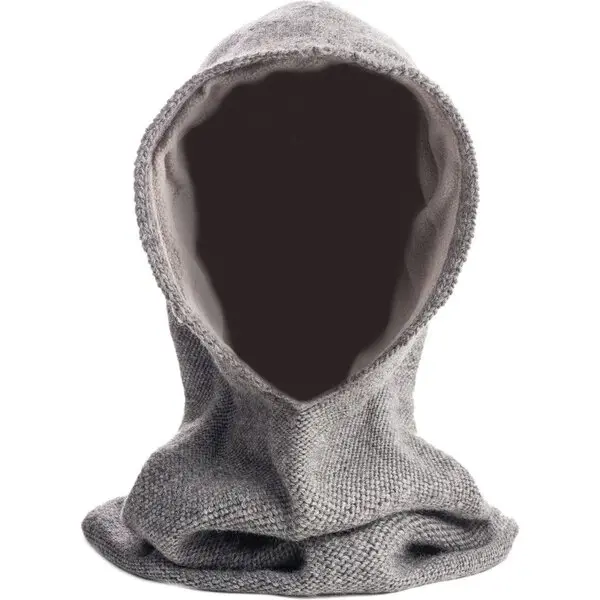 NIRVANNA DESIGNS Wool Roll Hood - Ash