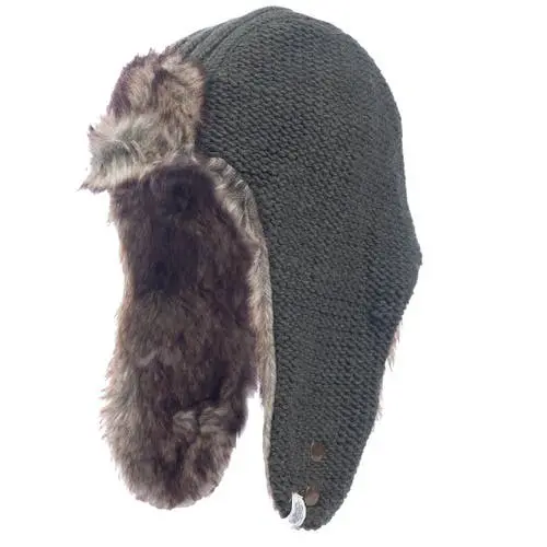 NIRVANNA DESIGNS Wool Trapper Hat - Olive