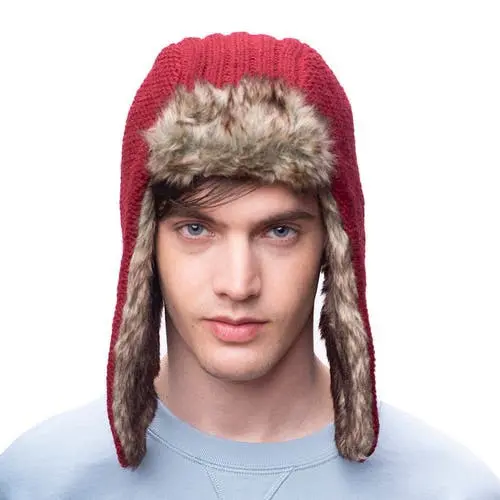 NIRVANNA DESIGNS Wool Trapper Hat - Olive