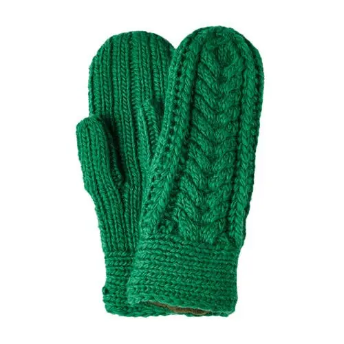 NIRVANNA DESIGNS Soho Mittens - Emerald