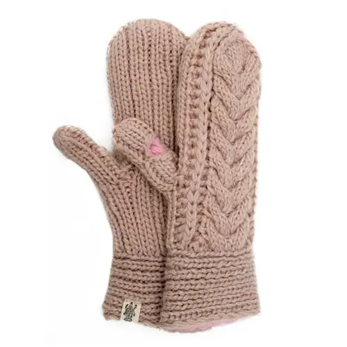NIRVANNA DESIGNS Soho Mittens - Pink Quartz