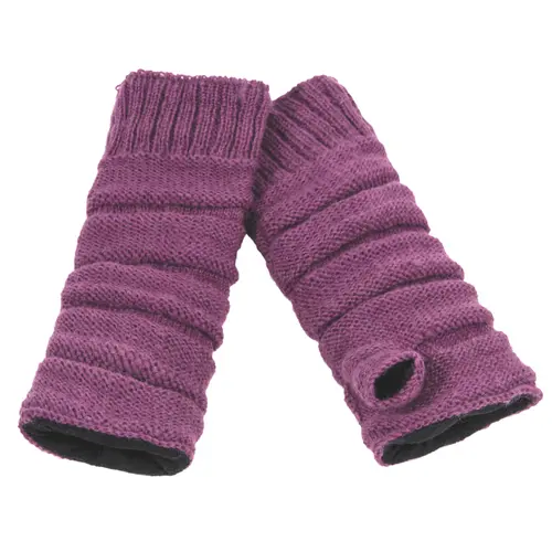 NIRVANNA DESIGNS Reverse Step Handwarmers - Plum