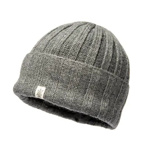 NIRVANNA DESIGNS Ribbed Beanie - Ash