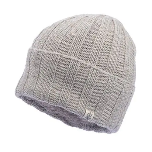 NIRVANNA DESIGNS Ribbed Beanie - Linen
