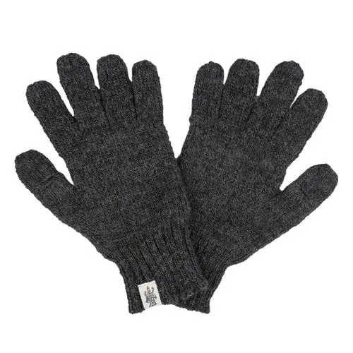 NIRVANNA DESIGNS Mccarren Knitted Gloves - Charcoal