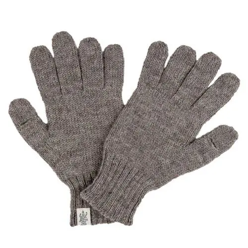 NIRVANNA DESIGNS Mccarren Knitted Gloves - Cocoa
