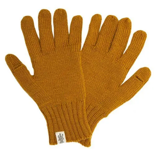 NIRVANNA DESIGNS Mccarren Knitted Gloves - Honey