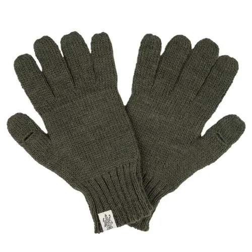 NIRVANNA DESIGNS Mccarren Knitted Gloves - Olive