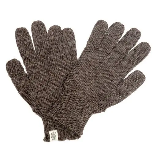 NIRVANNA DESIGNS Mccarren Knitted Gloves - Tweed