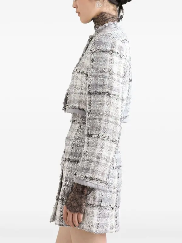 Dolce & Gabbana Tweed Jacket - Grey