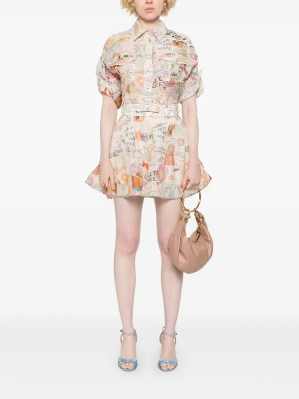 Zimmermann Rolled-sleeve Shirt