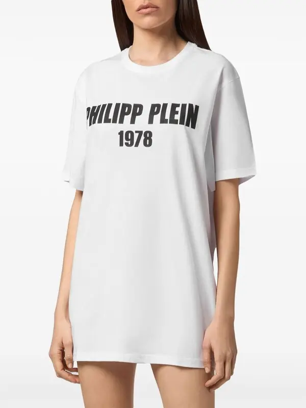 Philipp Plein 1978 Logo-print T-shirt - White
