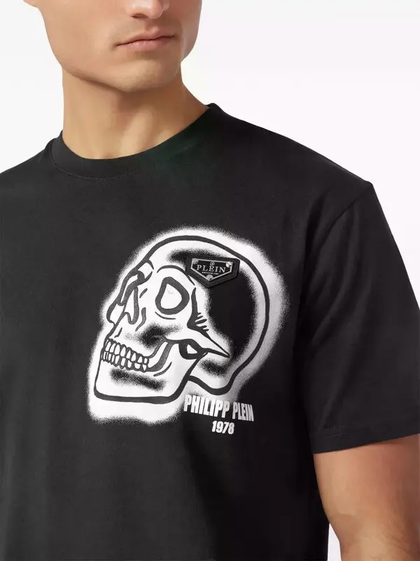 Philipp Plein Skull-print Round-neck T-shirt