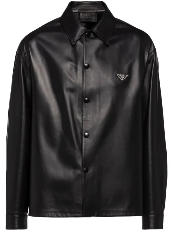 Prada Leather Shirt
