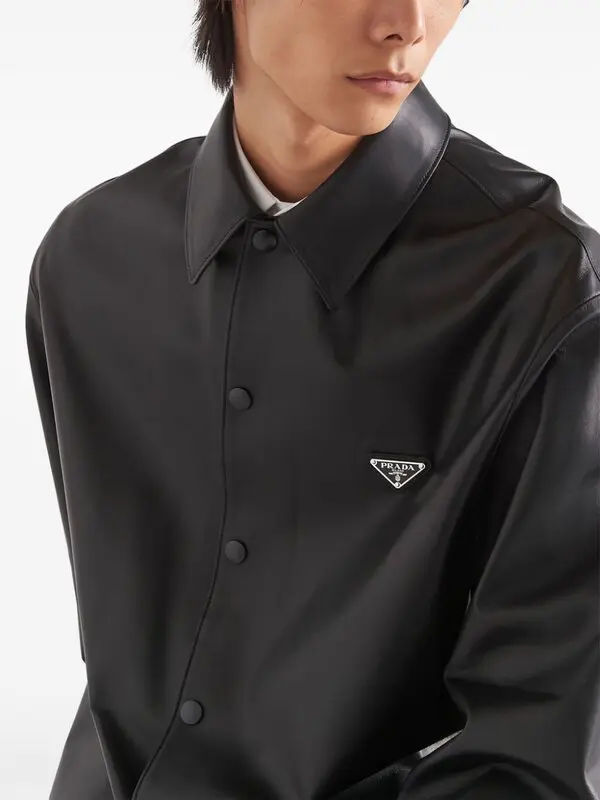 Prada Leather Shirt