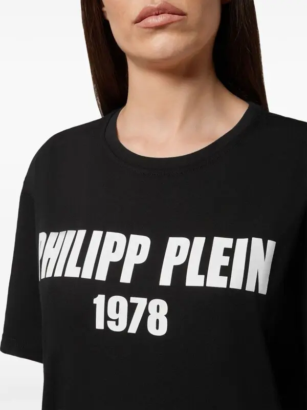 Philipp Plein 1978 Logo-print T-shirt - Black