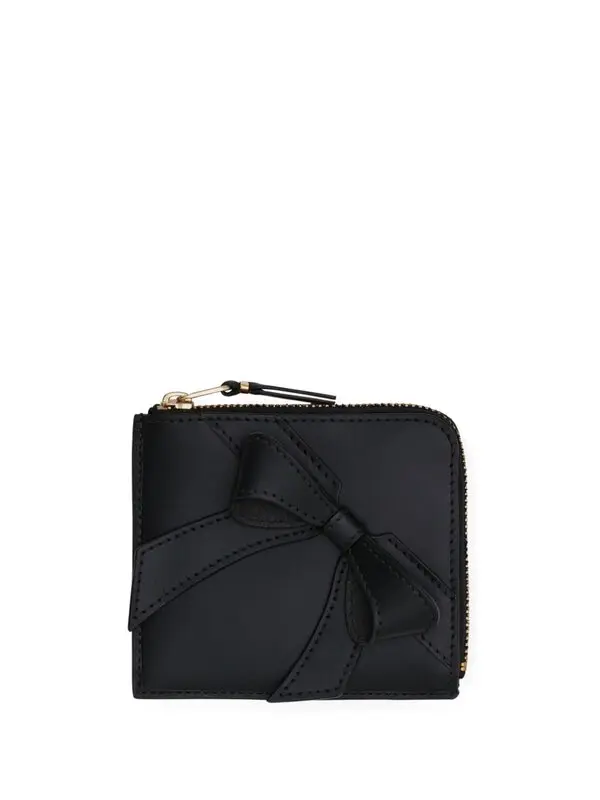 Comme Des Garçons Big Bow Wallet - Black