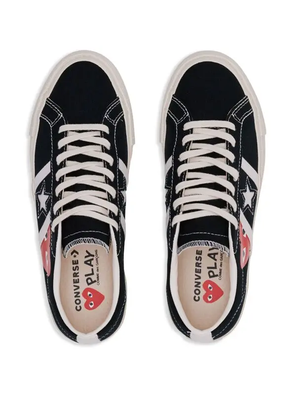 CONVERSE X COMME DES GARONS PLAY One Star Academy Pro Sneakers - Black