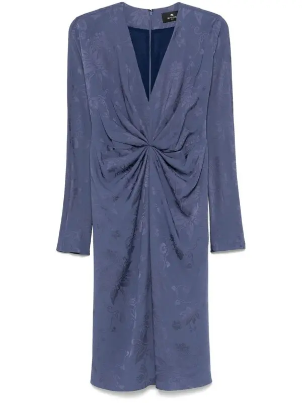 Etro Jacquard Midi Dress