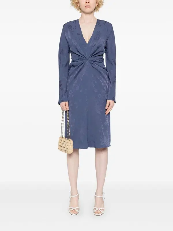 Etro Jacquard Midi Dress
