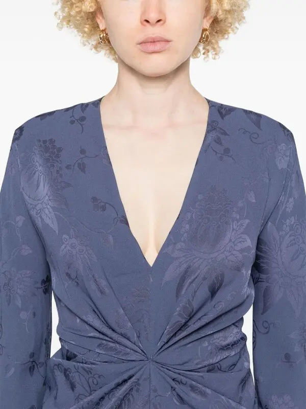 Etro Jacquard Midi Dress