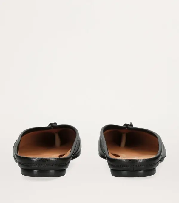 MAISON MARGIELA Leather Tabi Ballerina Mules
