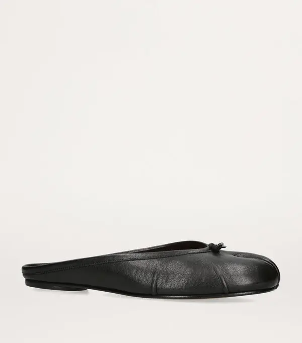 MAISON MARGIELA Leather Tabi Ballerina Mules