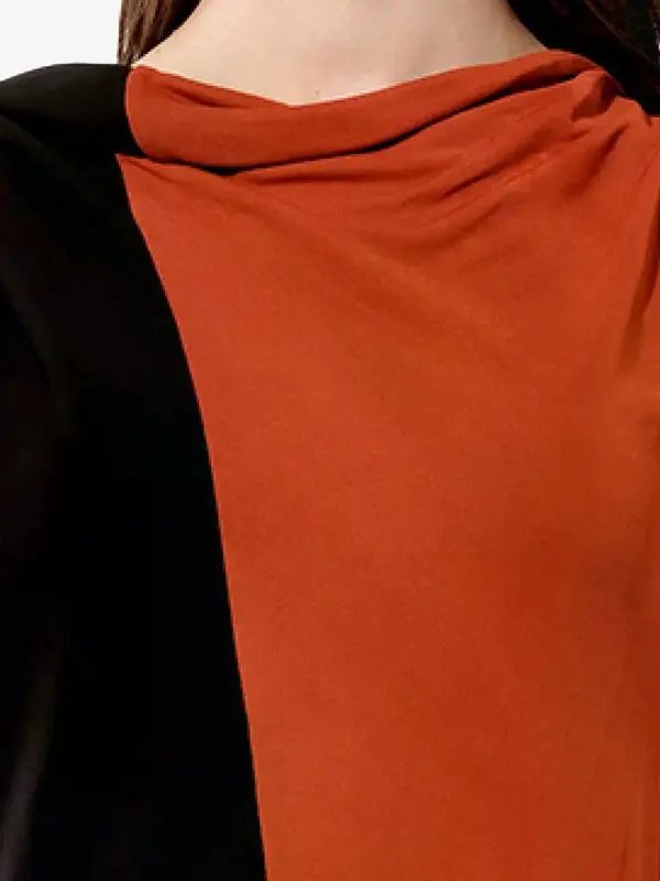 Balenciaga Color Block Mini Dress