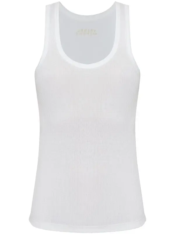 Isabel Marant Thea Logo-embroidered Vest - White