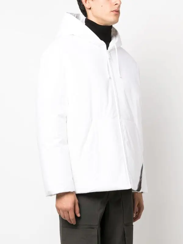 Prada Logo-print Hooded Down Jacket