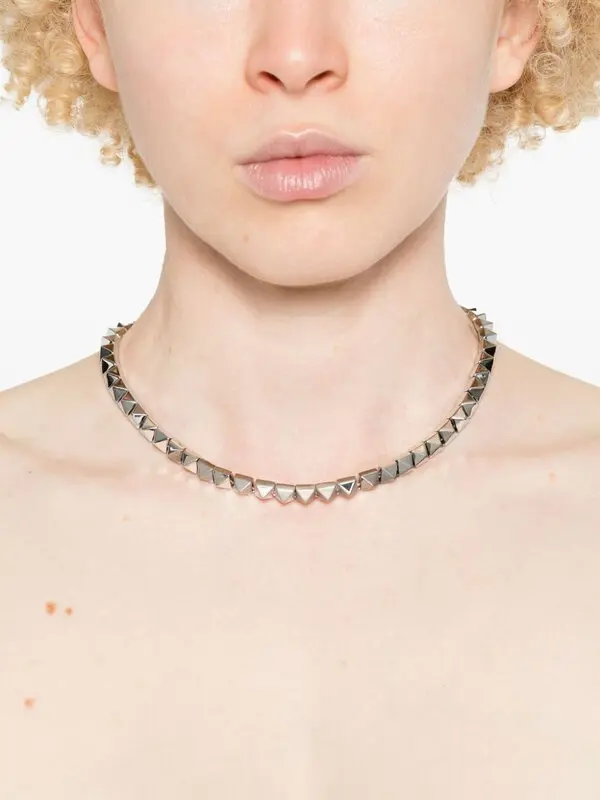 Eddie Borgo Pyramid Necklace