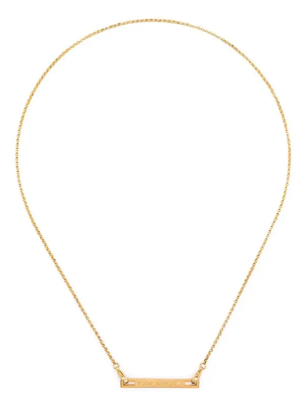 Eddie Borgo Safety Chain Necklace - Gold