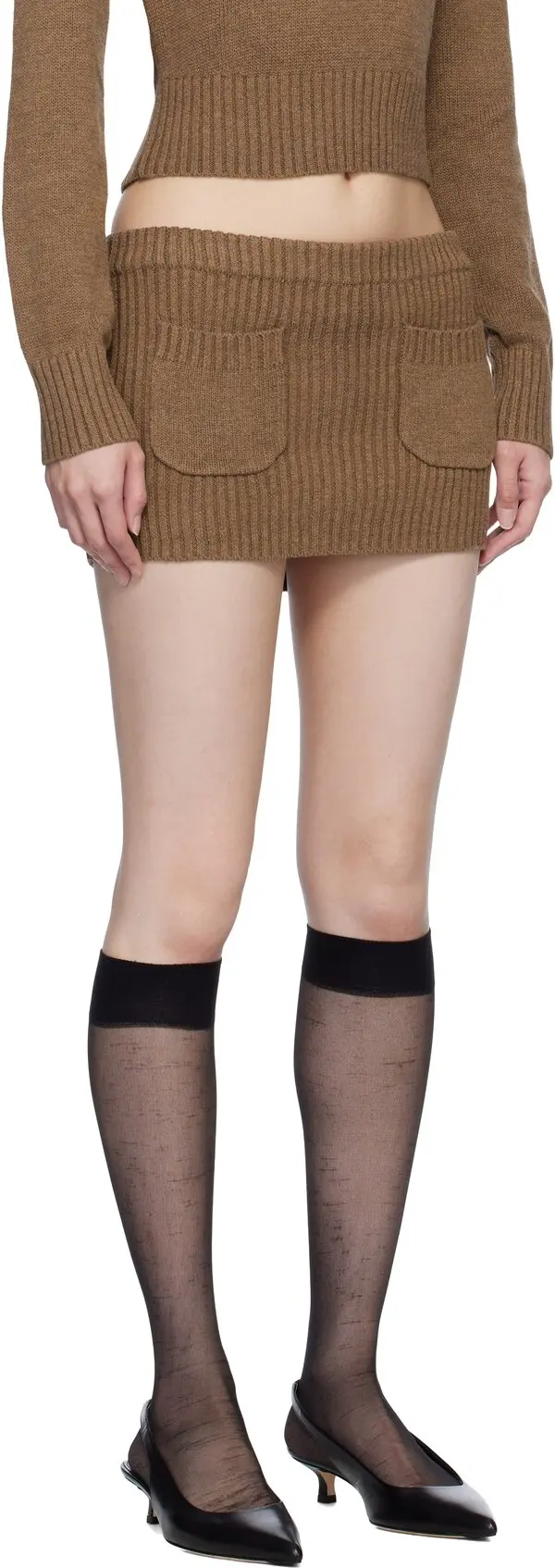 Frankies Bikinis Ashton Knit Mini Skort
