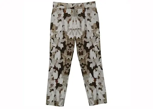 Burberry Camouflage Print Cargo Trousers